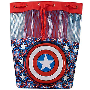 Marvel Kids Captain America Swim Bag