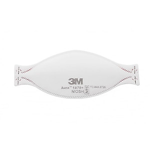 3M Aura Particulate Respirator, 1870+, 1870Plus, NIOSH, N95, Bulk Case of 440