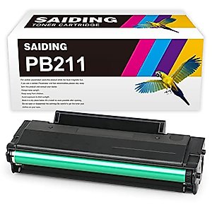 SAIDING Remanufactured Black Toner Cartridge Replacement for PB-211 PB-211EV to Use with P2500W P2502W M6550NW M6600NW M6552NW M6602NW Printer (1 Black)