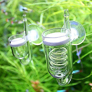 Yagote CO2 Diffuser, 3 Spiro Glass CO2 Diffuser, Glass Reactor for Aquarium Plants, Suitable for Tanks 15-50 Gal/60Liter - 200Liter (CO2 Diffuser-Spiral)