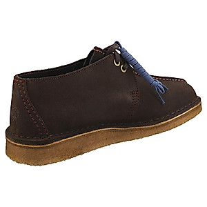 Clarks Originals Mens Desert Trek Suede Dark Brown Shoes 10 US