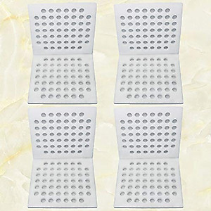 AlTurn Quail Egg Cartons Foam Egg Box Holder 52 Slots Egg Storage Tray Wrapping Container Egg Dispenser Case for Kitchen Egg Protection 4pcs