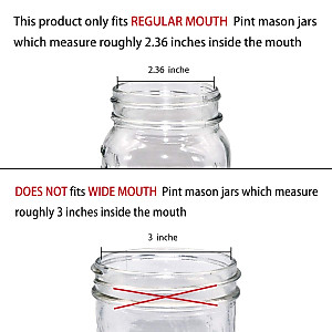 Mason Jar Liquid Soap Dispenser Lids(2) –Premium Rust Proof Stainless Steel Replacement- Farmhouse Decor for Kitchen & Bathroom, Liquid Soap Pumps for Hand Soap,Dish Soap, Lotions/Black-2 Pack