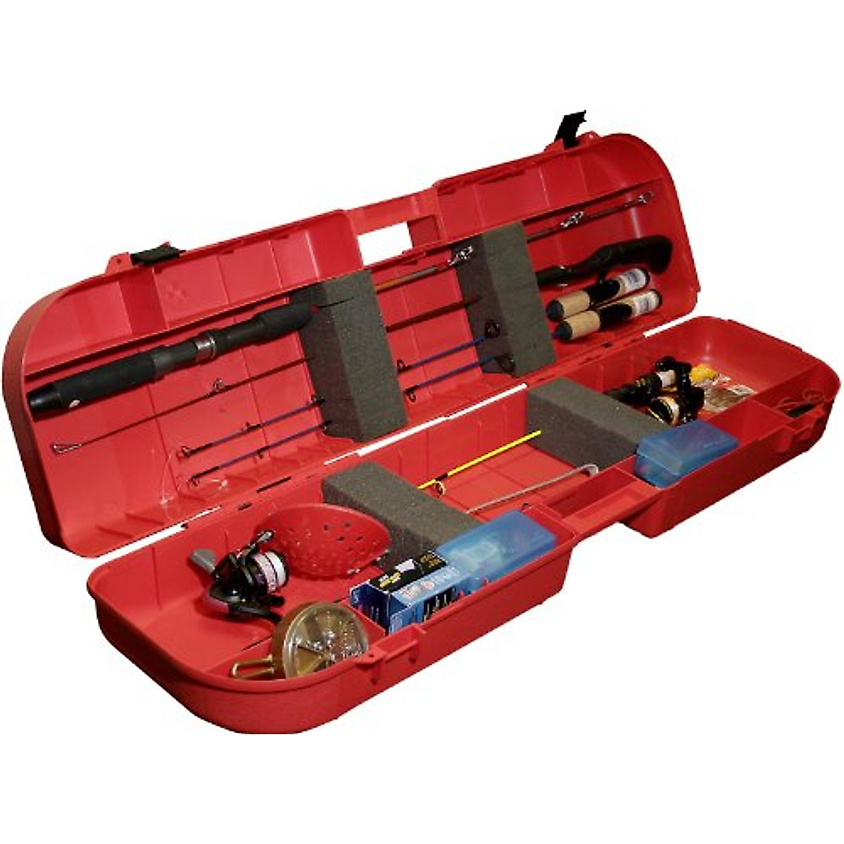 MTM IFB-1-30 Ice Fishing Rod Box, USA Made, Red