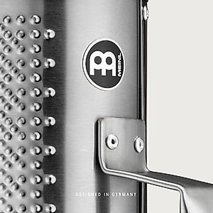 Meinl Percussion Merengue Guira Shaker with ABS Scraper-NOT Made in China-Brushed Steel Body and Filling, 2-Year Warranty (MGUS1)