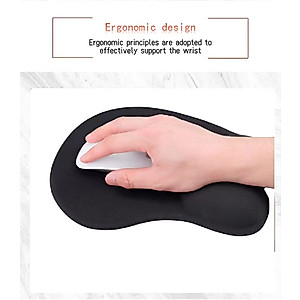DaTouStriving Anime 3D Mouse pad Mice Pad with Silicone Gel Wrist Rest Support Mouse Pads Cartoon Silicone Gel Wrist Rest Funny for PC Laptop Wrist Milk Silk Fabric