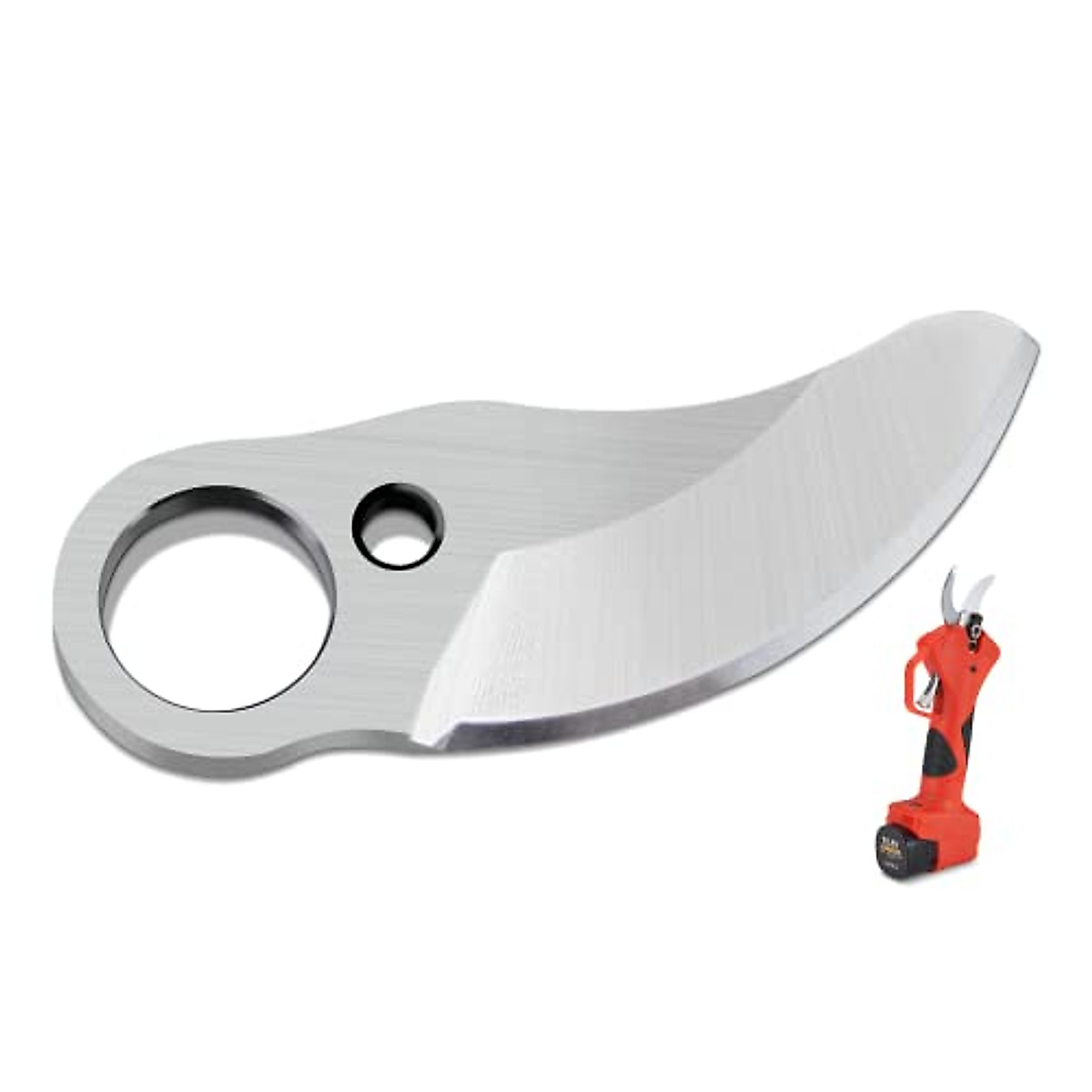 T TOVIA Electric Pruning Shears Replacement Blade Upper Blade, 30mm/1.2″ Cutting Diameter SK5 High Carbon Steel Blade, Tree Branch Flower Bushes Trimming, Applicable Model GPS41-B2130,GPS41-B1725