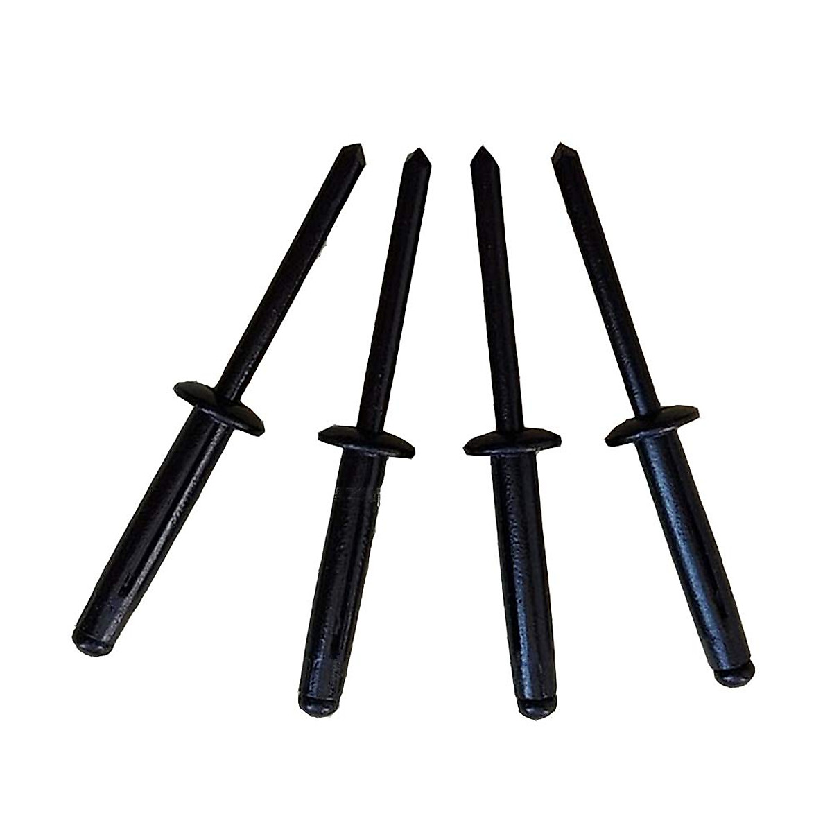 KingBra 10PCS 3/16"(4.8mm) Black Aluminum Lantern Rivet,All Aluminum Rivet with Round Washer,Kayak Rivets for Kayak, Canoe and Boat Accessories+2 PCS Kayak Carry Handles Fit for Most Kayaks