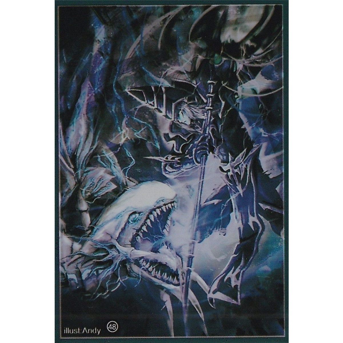 (100) Small Size Dark Magician vs Blue-Eyes White Dragon Card Sleeves 63x90 mm