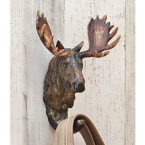 BLACK FOREST DECOR Moose Wall Hook