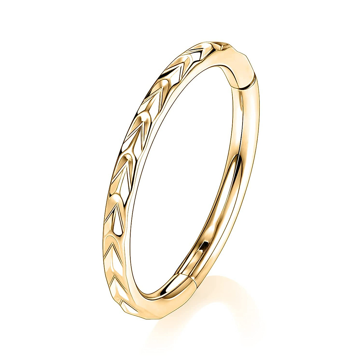 6mm Nose Hoop 16g Cartilage Earring Hoop Nose Rings 16 Gauge Nose Ring Hoop Tragus Earring Daith Earrings Forward Helix Earring Rook Earrings Snug Earring Nose Piercing Jewelry Septum Ring Gold