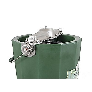 PREMIUM Large 8 qt. - Immergood Ice Cream Maker - Stainless Steel - Hand Crank