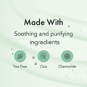 Rael Face Mask Skin Care, Tea Tree Face Masks - Bamboo Facial Sheet Mask, Korean Skincare, with Tea Tree Oil and Fruit Extracts, All Skin Types (Tea Tree, 5 Sheets)