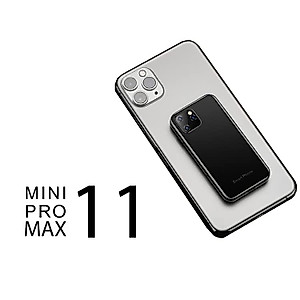 Mini Smartphone iLight 11 Pro Max The World's Smallest 11Pro Android Mobile Phone Super Small Micro 2.5" Touch Screen Global Unlocked Great for Kids 1GB RAM / 8GB ROM Tiny iPhone XI Pro Max Look Alike