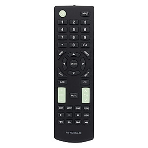 New NS-RC4NA-18 Replaced Remote Control for Insignia TV NS-55D510NA19 NS-55D420NA18 NS-55D420MX18 NS-50D510NA17 NS-50D510MX17 NS-49D420NA18 NS-40D510NA19 NS-40D420NA18 NS-40D420MX18 NS-39D310NA17