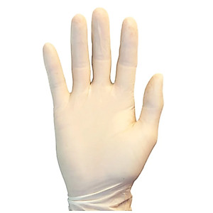Powder-Free Rubber Gloves, Safe Gloves Disposable Latex Gloves Medium Non-Sterile for Mechanic, Cleaning, Kitchen... NOT for: Medical Gloves, Latex Free, Large, Nitrile Gloves Large & Vinyl Gloves