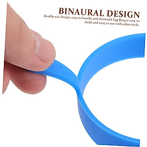 8Pcs silicone pancake ring kitchen ring molds for cooking egg frying molds round fried egg rings tuile molds silicone reusable omelette rings fried eggs non stick