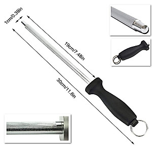 Knife Sharpening Rod,Best Professional Honing Steel Knife Sharpening