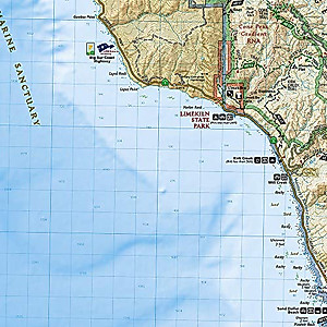 Big Sur, Ventana Wilderness Map [Los Padres National Forest] (National Geographic Trails Illustrated Map, 814)