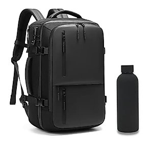 NST BOX Business Smart Professional Lightweight Backpack, Extra Large 40L Flight Approved Water Resistant Durable 17-inch Laptop Backpacks
