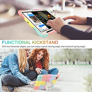 BENTOBEN for iPad Pro 11 inch Case, iPad Air 5th/4th Generation Case, 2 in 1 Heavy Duty Rugged Shockproof Kickstand Pencil Holder Girls Women Kid iPad Pro 11 inch Tablet Cover, Rose Gold