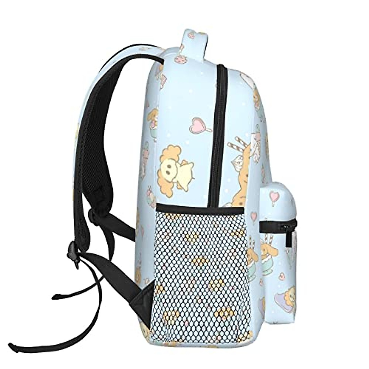 Cute Backpack, Cartoon Lightweight Backpacks Large Capacity Portable Outdoor Travel Backpack Laptop Bag