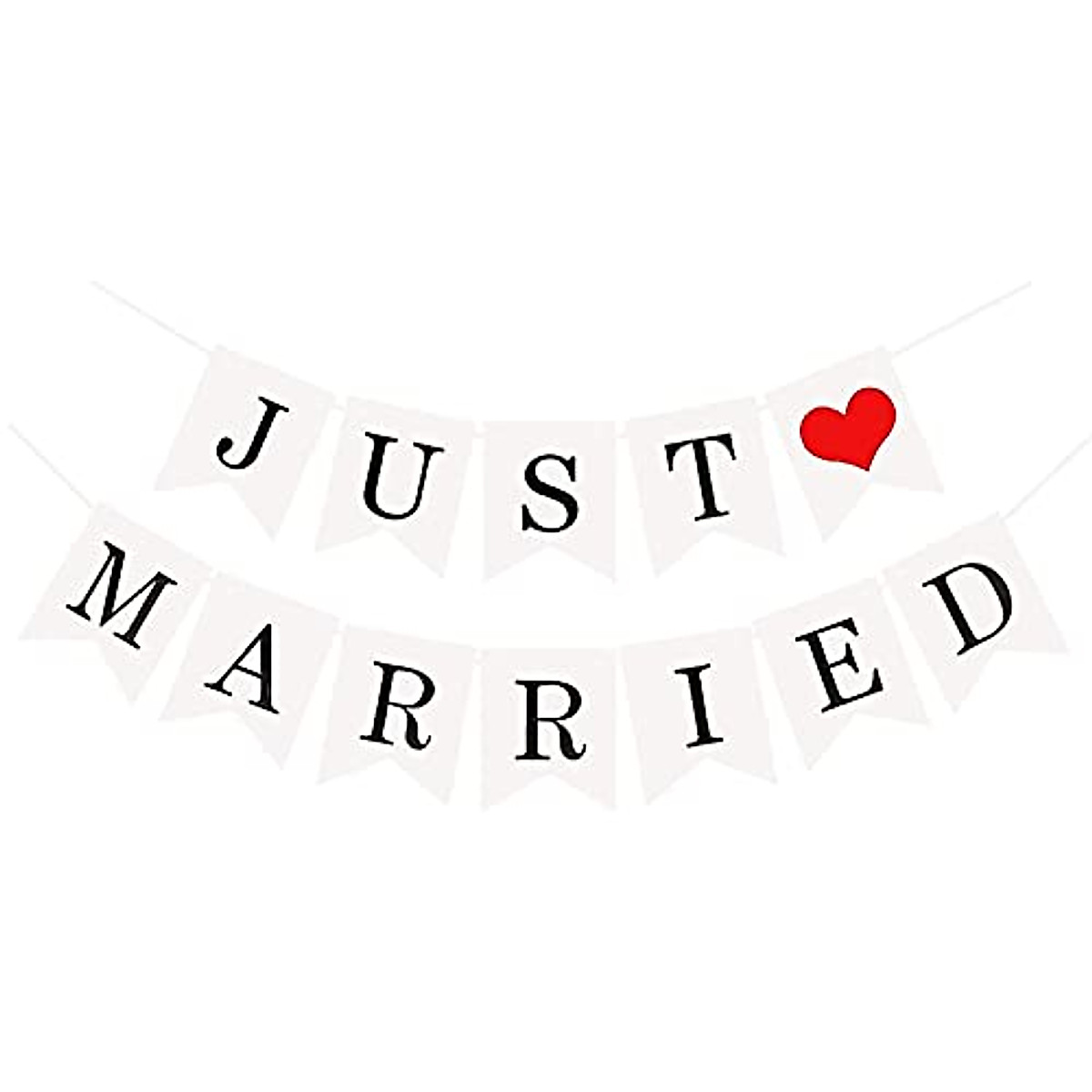 Just Married Banner & Wedding Balloons - Wedding Car Decorations Kit - Mr Mrs Wedding Balloon with Tassel Garland - Jumbo Wedding Balloons Decorations by Jolly Jon