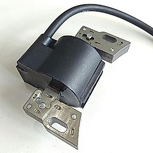 LIYYOO 593872 799582 Ignition Coil + Spark Plug Compatible with Briggs & Stratton 08P502 09P602 09P702 Armature Magneto Lawn Mower Engines