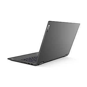Lenovo IdeaPad Flex 5i 14" Convertible Laptop, FHD (1920 x 1080) Touch Display, Intel Core i3-1115G4 Processor, 4GB DDR4 RAM, 128GB SSD, UHD Graphics, Win 10 in S Mode, 82HS000GUS, Graphite Grey