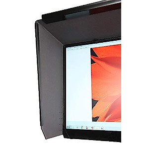 Photodon 21.5-inch Apple iMac rls (2012 to Present) Slim Frame Privacy Protection and Anti-Glare Reduction Monitor Hood