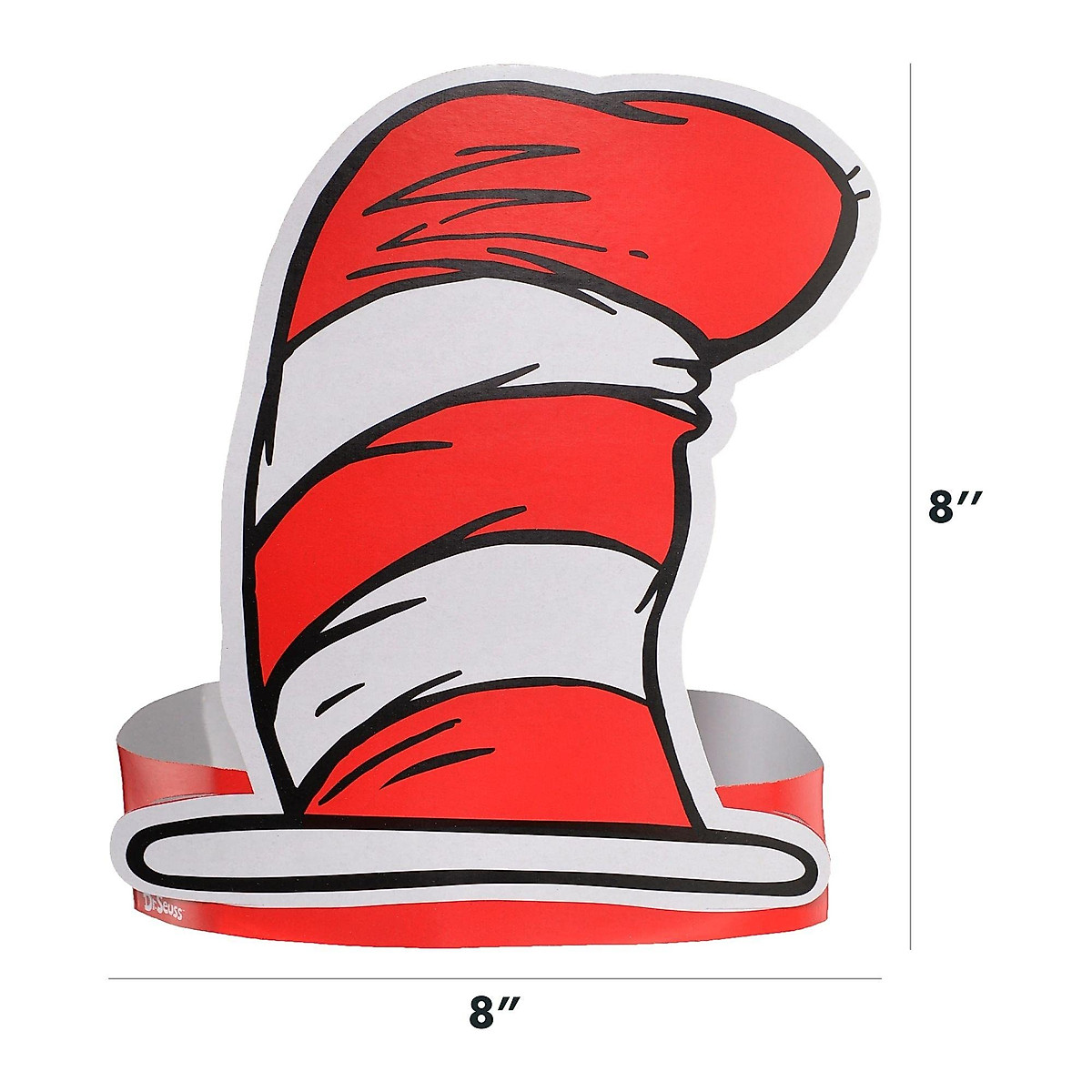 amscan Dr. Seuss Party Hats | 8" x 7.9" | 36 Pcs