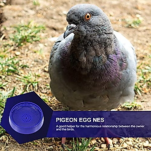 Ipetboom Bird Cozy Hut 3 Pcs Bird Nest, Pigeon Nest Pigeon Breeding Bowl Pigeon Nest Bowl Bird Breeding Box Hatching Nest for Pigeons Doves Quails Small Birds, 21x21x5.5cm Bird Feeding Container