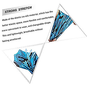 Neck Gaiter Balaclava Bandana Headwear, 2020 Latest Camouflage Summer Cooling Face Cover, Scarf Mask-Dust Sun Protection (Navy)