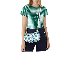 Kate Spade New York Kristi Leather Crossbody Bag (Crème multi)