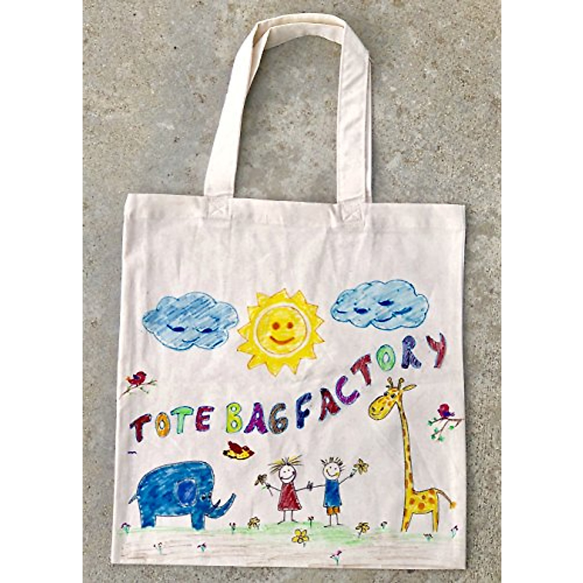 Set of 24 Blank Cotton Tote Bags Reusable 100% Cotton Reusable Tote Bags (2 dozen)