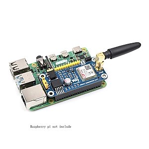 R800C GSM/GPRS HAT for Raspberry Pi Series & Jetson Nano, Support 2G Communication, Phone Call & SMS