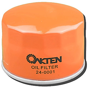 OakTen Air Filter Oil Filter Spark Plug Fuel Pump Pack with B-S 697014 492932S 491055S for John Deere LA115 LA105 LA110 LA100 L100 L105 L107 L108 Lawn Mower