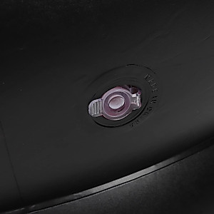 EVTSCAN Inflatable Plush Sofa - Minimalist and Versatile Couch Flocking Air Sofa Simple Inflatable Chair for Indoor and Outdoor Use(A)