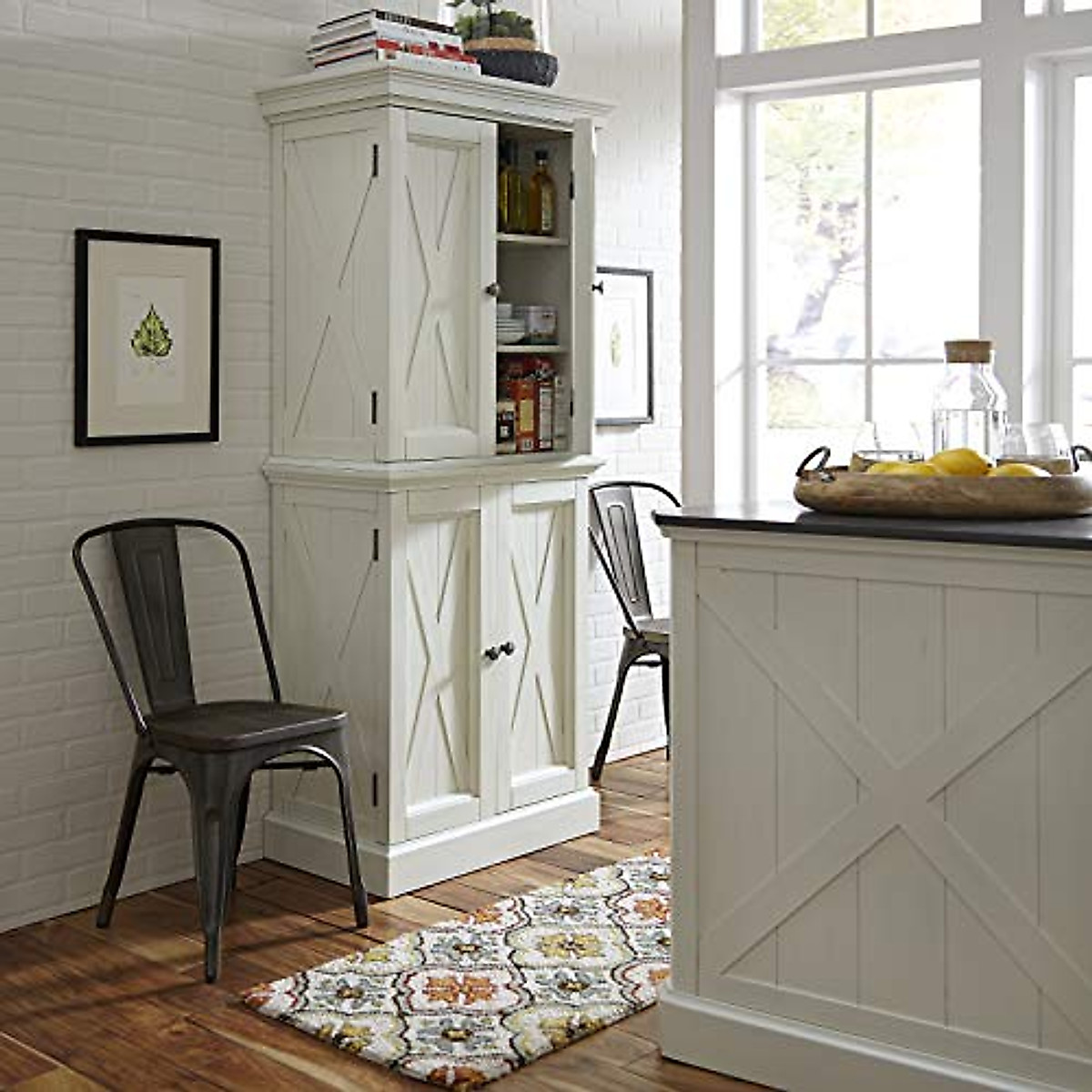 Homestyles Mountain Lodge kitchen-pantries, Off White