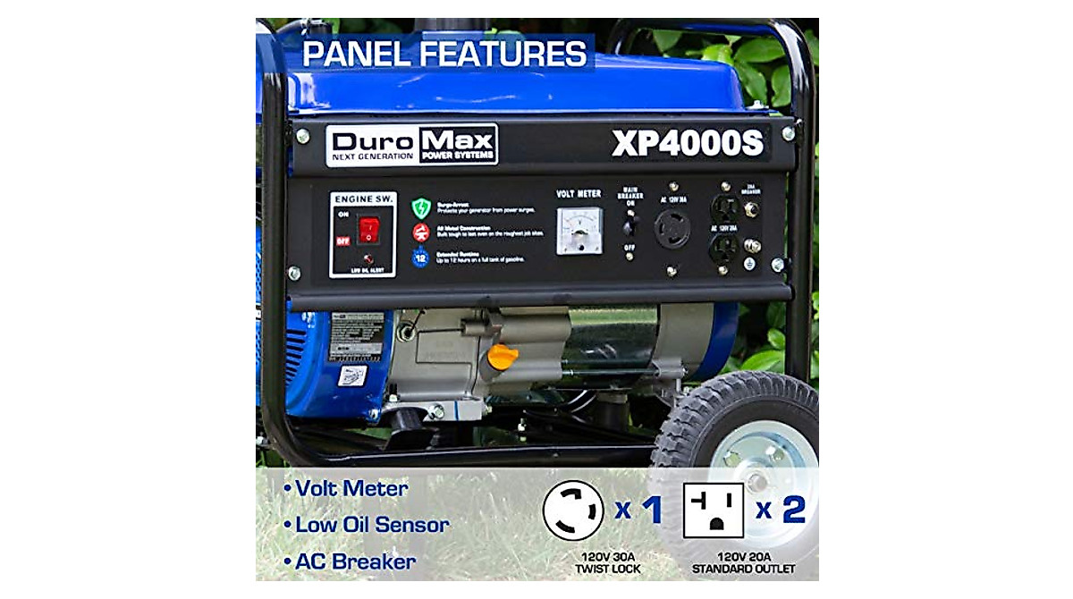 DuroMax XP4000S Generator - Powerful & RV Ready