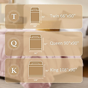 downluxe King Size Blanket with Satin Trim, Lightweight Down Alternative King Blanket for All Season, Machine Washable (Baby Pink, 90x108 Inch)