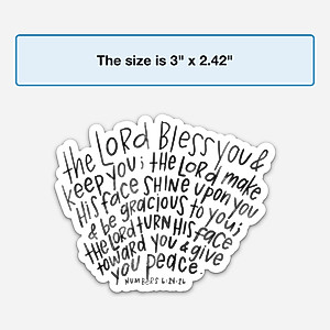 Swaygirls magnets | Lord's Blessing refrigerator magnet | Christian magnets | Fridge magnets about faith, God, the Bible