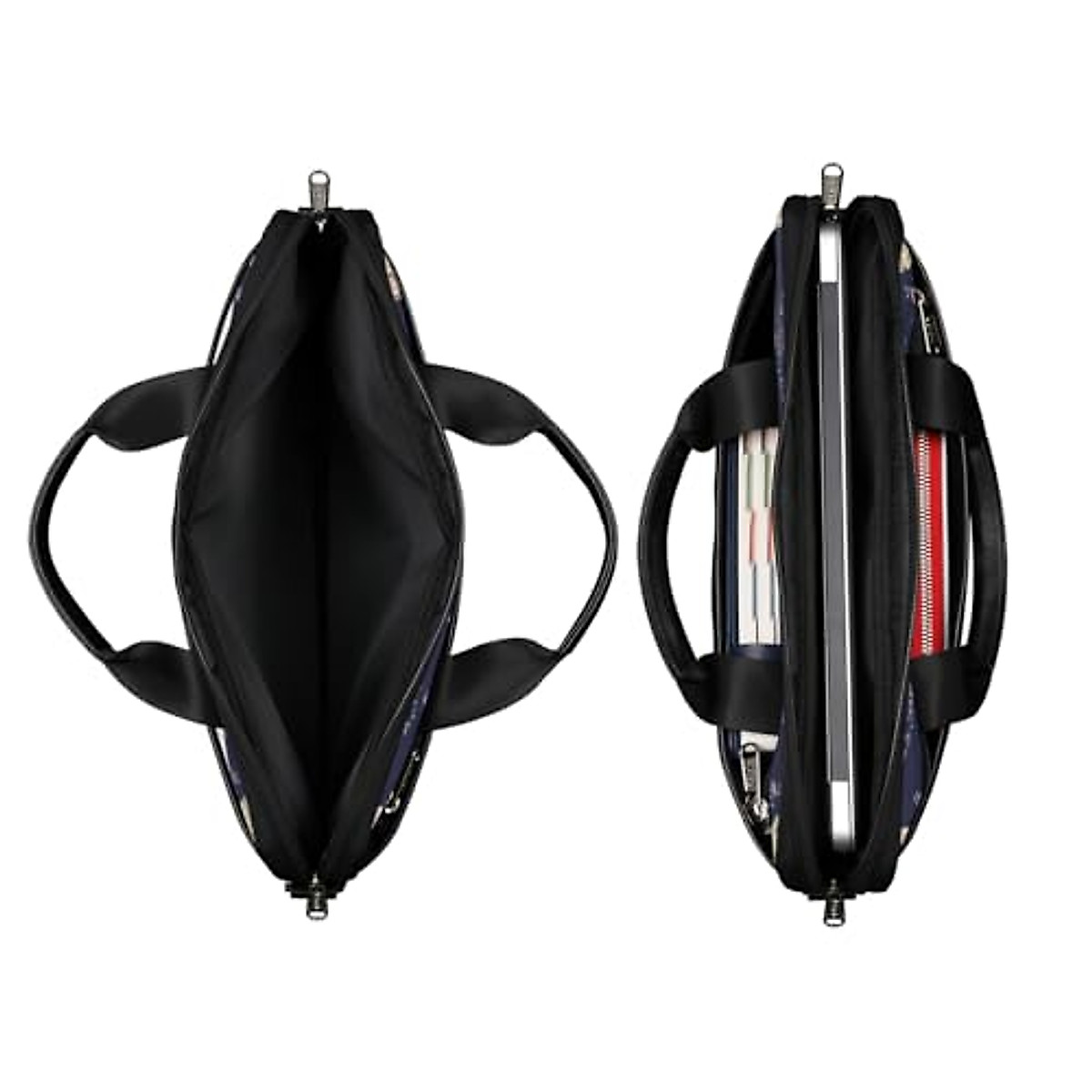 Floral Cats Laptop Computer Bag Waterproof Shoulder Messenger Bag 13-15 inch Durable Laptop Tote Bag with Shoulder Strap Handle Lightweight Crossbody Briefcase