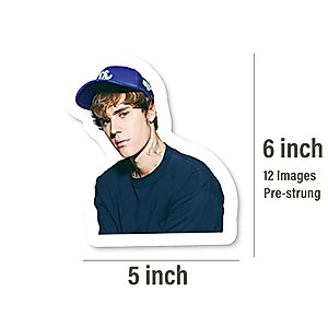 Pop Music Party Banner Decoration (10 foot) for Justin Bedroom Decor, Birthday Parties, Showers, Concerts, Coworker Gift, or Wall Decor