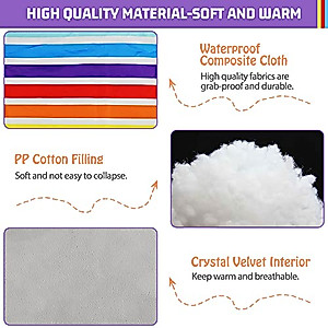 HOMEYA Guinea Pig Hideout, Small Animal Hammock House Cuddle Hanging Sleeping Bed Toys Winter Warm Cage Accessories for Sugar Glider,Chinchilla,Hamster,Rat,Bunny,Squirrel,Gerbil Birthday Gift