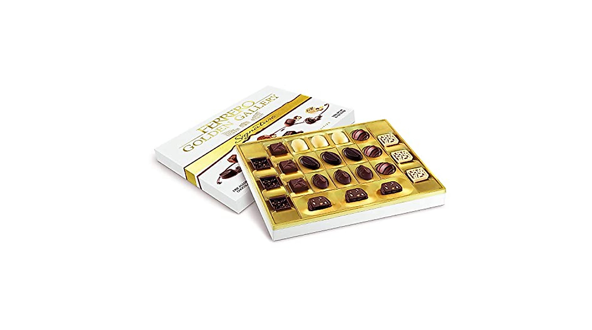 Ferrero Golden Gallery Signature Assorted Chocolates Gift Box — 24 ...
