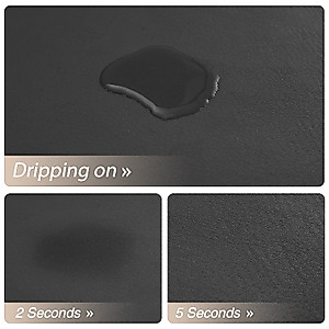 Under Sink Mat Liner for Kitchen 34" x 22",Absorbent Mats for Below Sinks,Quick Dry Under Sink Liner Drip Tray,Waterproof Cabinet Protector/Shelf Liners,Slip Resistant,Cut to Fit Cabinets,Washable