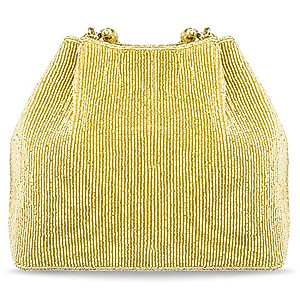 Aheli Indian Potli Bags for Women Evening Bag Clutch Ethnic Bride Purse with Drawstring (P58)