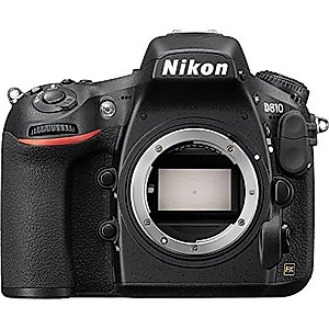 Nikon D810 Digital SLR Camera Body (Renewed)