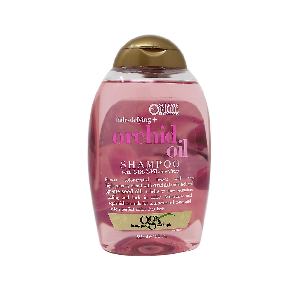 Ogx Shampoo Orchid Oil Fade Defying 13 Ounce (385ml) (6 Pack)